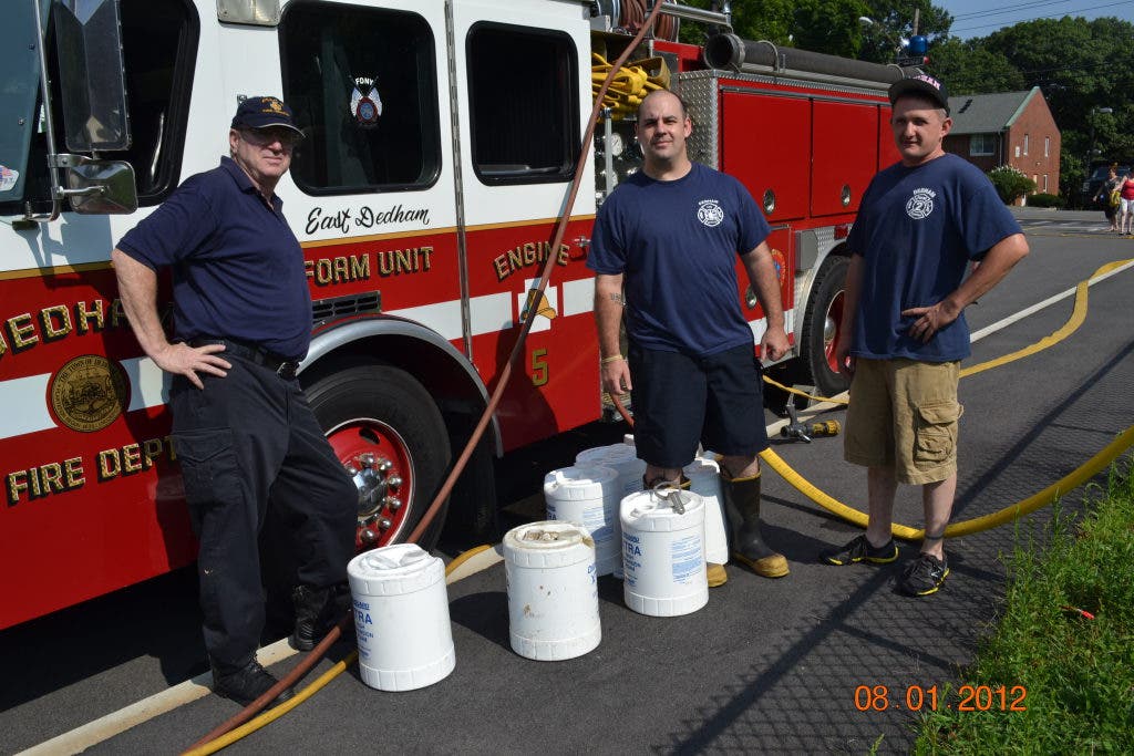 Dedham Recreation and Fire Departments Foam Day a Success | Dedham, MA ...