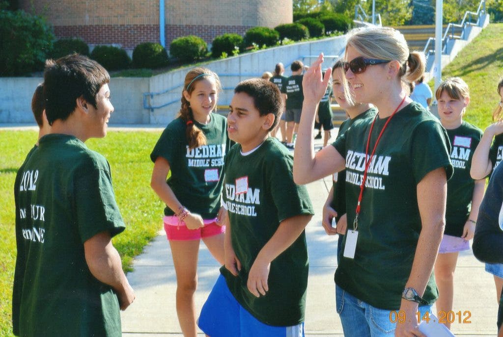 Team Building Day at Dedham Middle School | Dedham, MA Patch