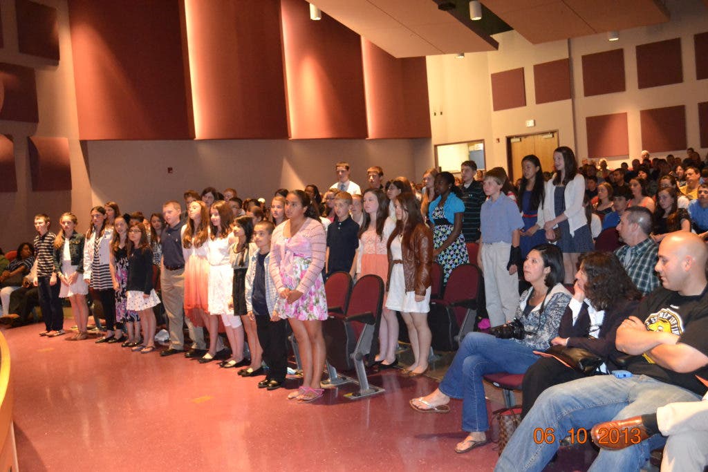 Dedham Middle School Holds NJHS Induction Ceremony | Dedham, MA Patch