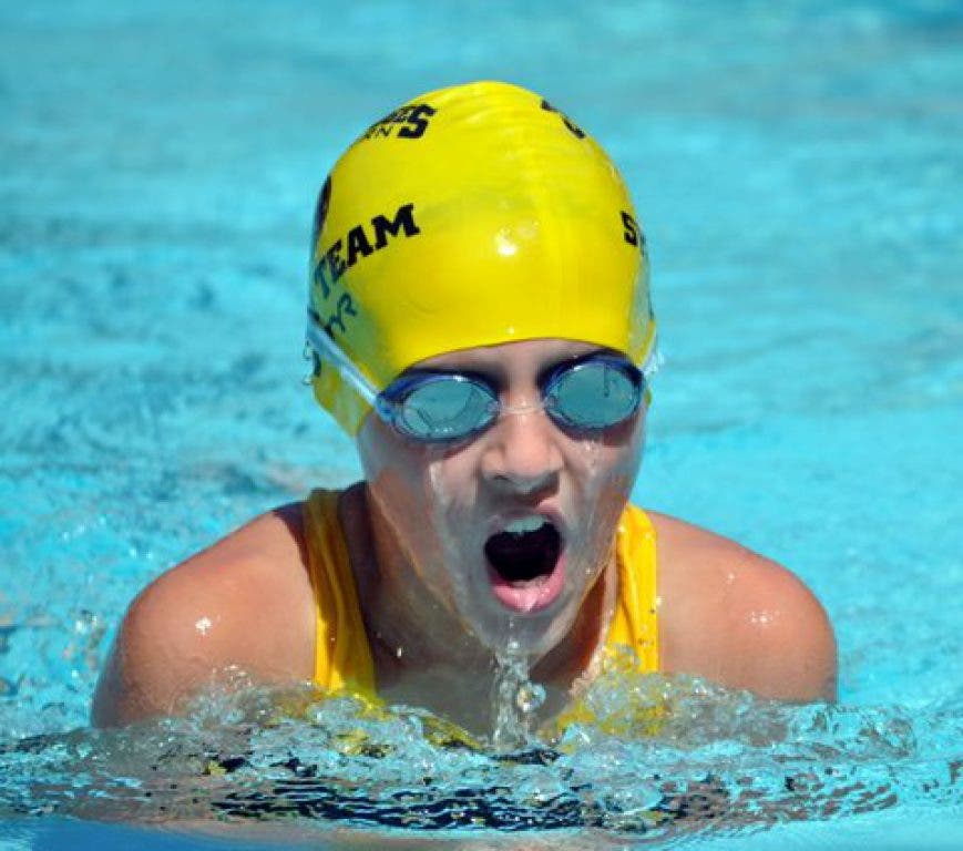 Courts and Ridges Swimmers Reach for the Wall | Ashburn, VA Patch