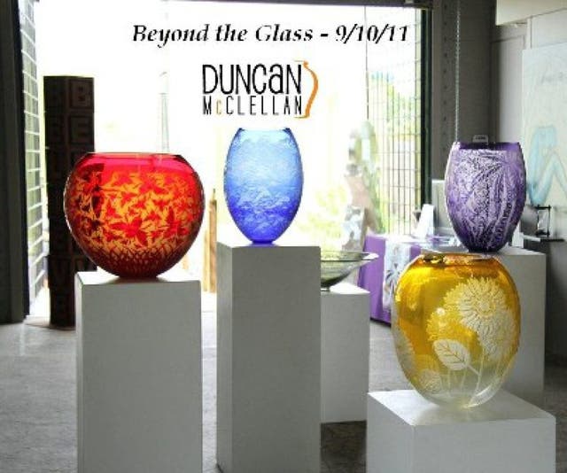 "Beyond the Glass": Second Saturday Art Walk at the Duncan McClellan ...