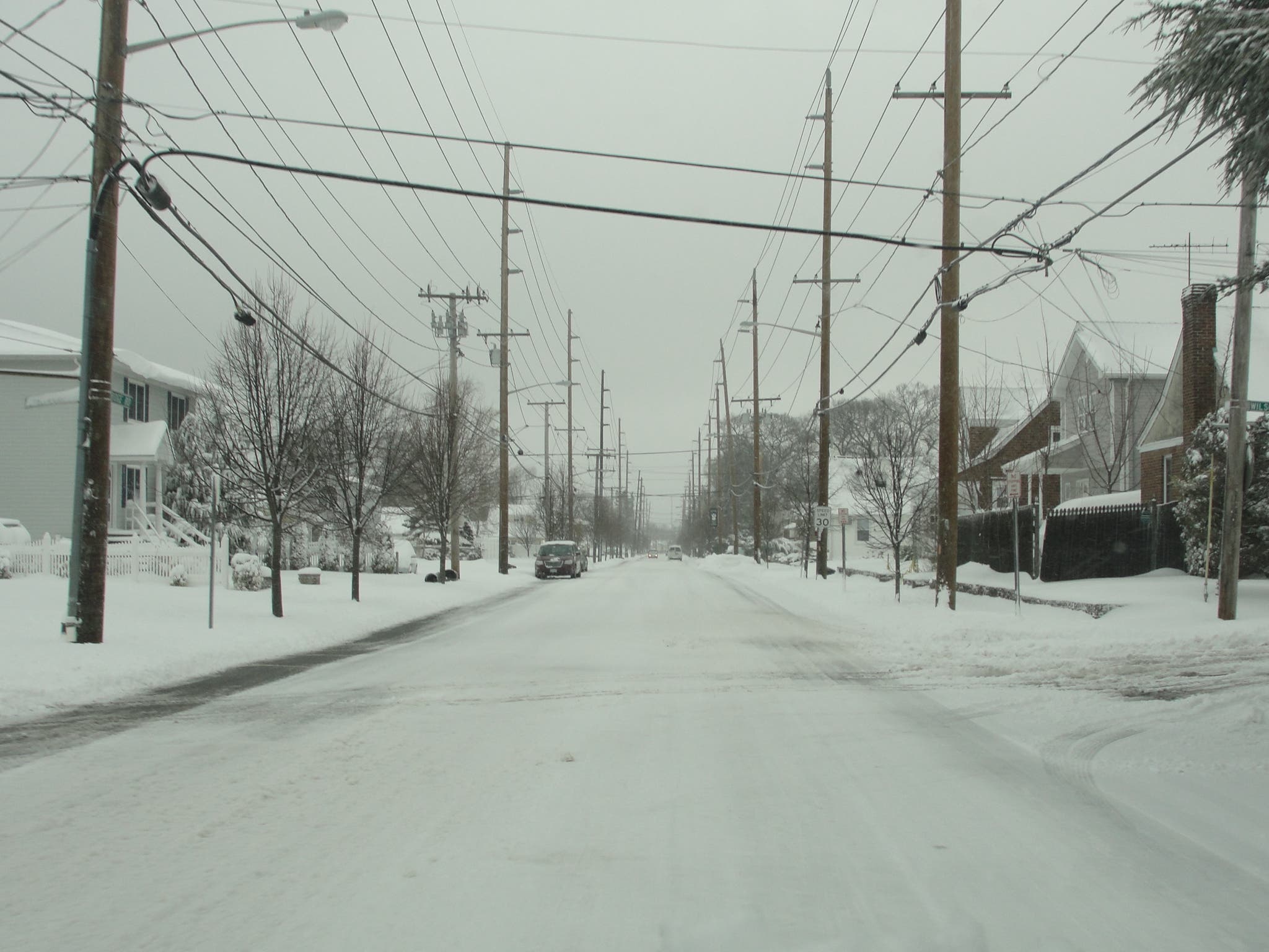 Storm Blankets Bellmore With Snow | Bellmore, NY Patch