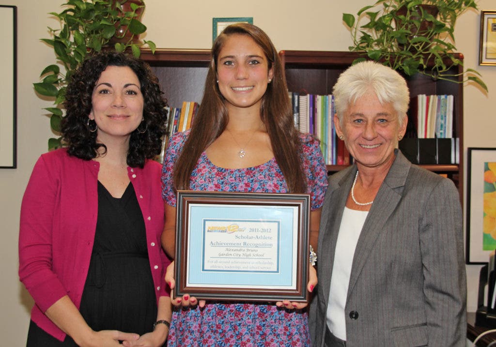 Alexandra Bruno Named News 12 Scholar Athlete | Garden City, NY Patch