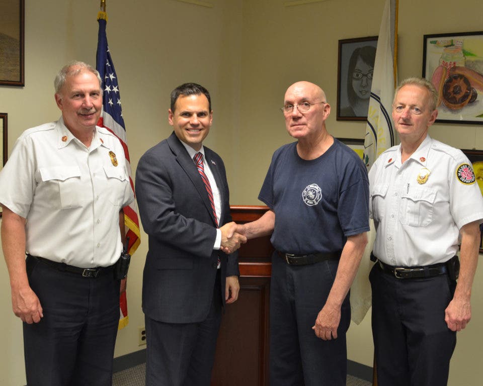 Firefighter Retires After 40 Years of Service | Malden, MA Patch