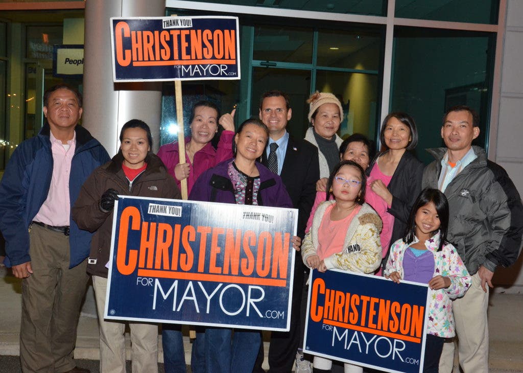 PHOTOS: Christenson's Volunteers Gather, The Mayor-Elect Thanks Them ...