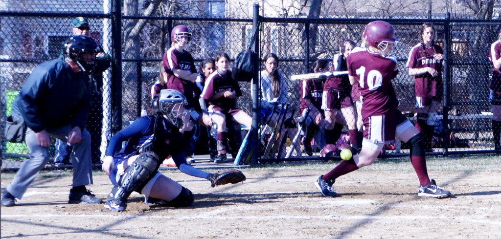 Marauders Softball Win Second Game in Two Days | Dedham, MA Patch