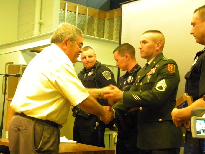 Four of Police Department's Finest Recognized | Norton, MA Patch