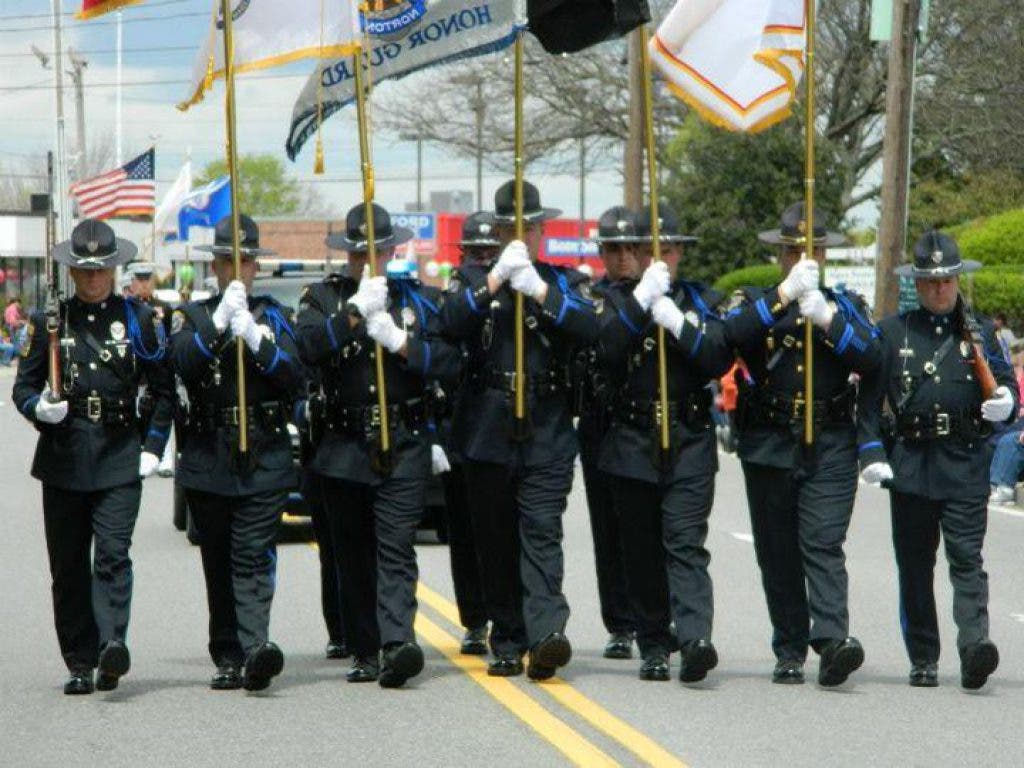 Norton Honor Guard Best Dressed in Police Parade | Norton, MA Patch