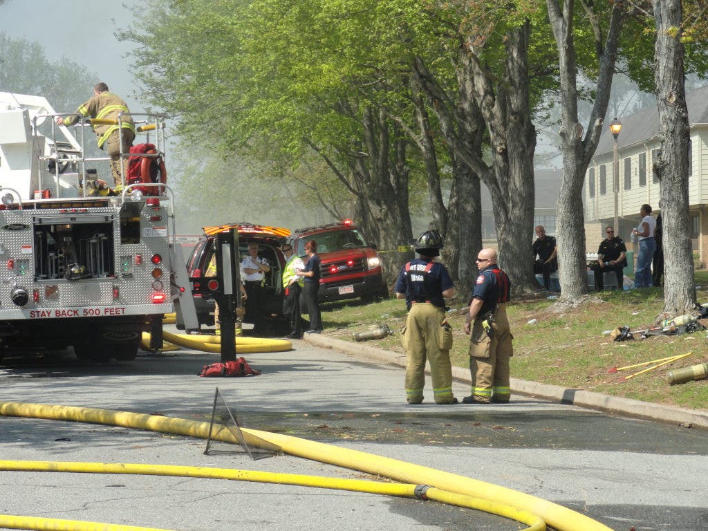 Sandy Springs Firefighters Battle Afternoon Blaze | Sandy Springs, GA Patch