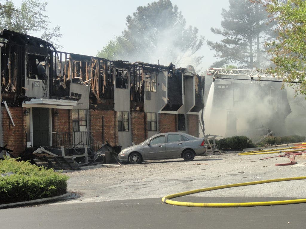 Sandy Springs Firefighters Battle Afternoon Blaze | Sandy Springs, GA Patch