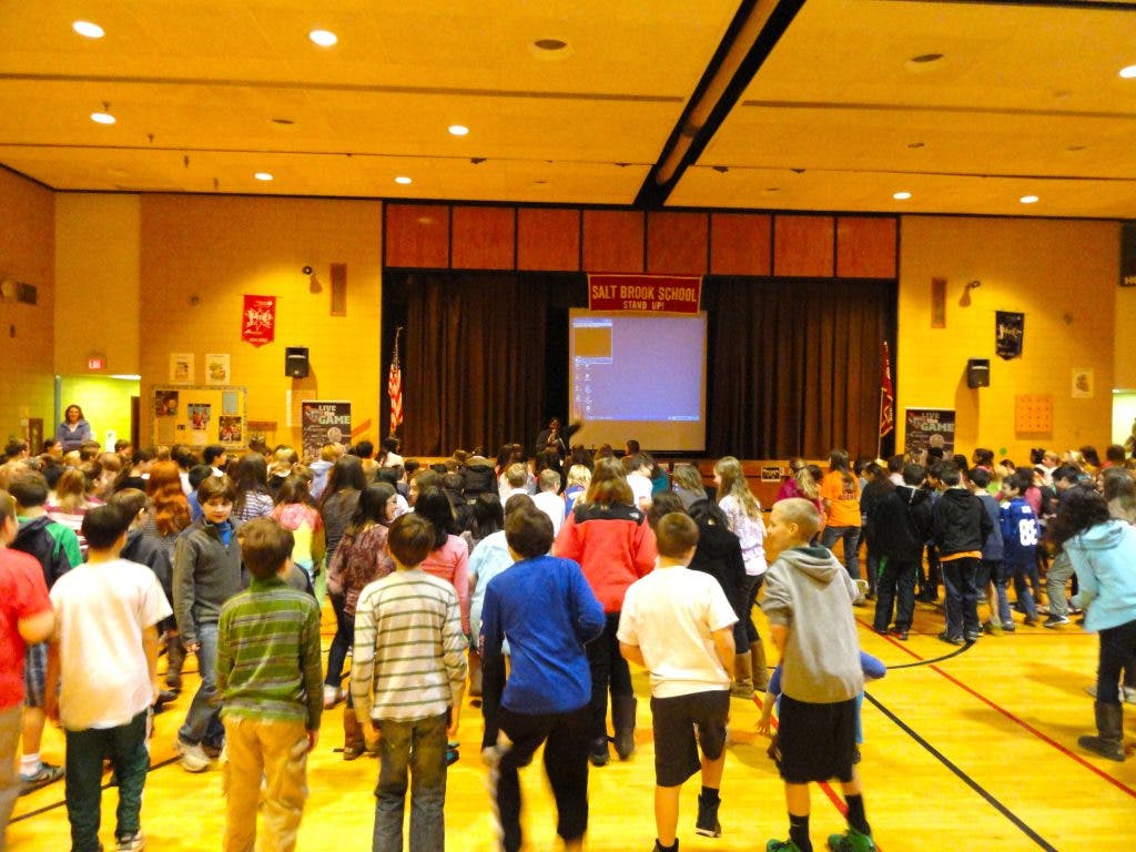 Former NY Liberty Players Visit Salt Brook Students | New Providence ...