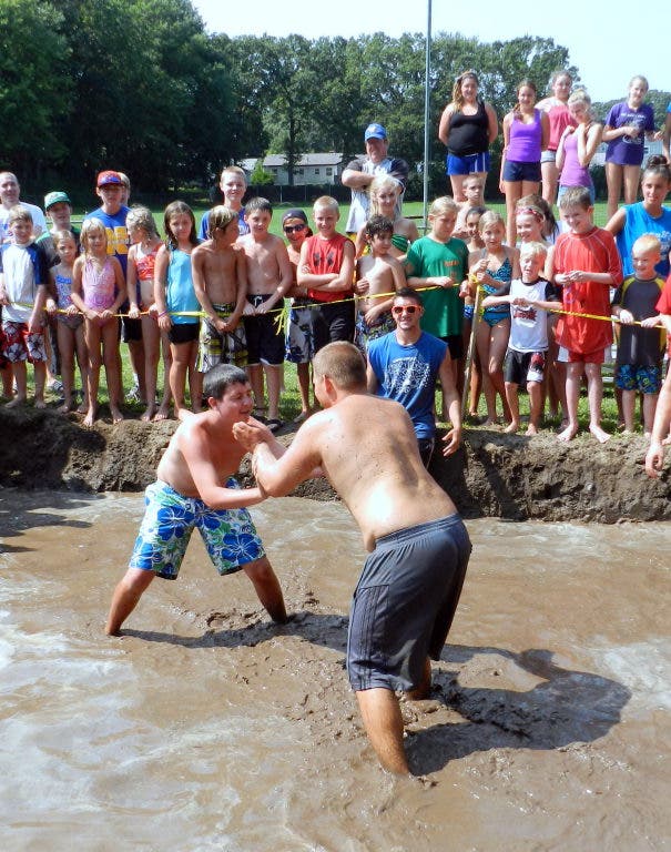 PHOTOS: Good 'Clean' Fun at Annual Foam and Mud Day | Norwood, MA Patch