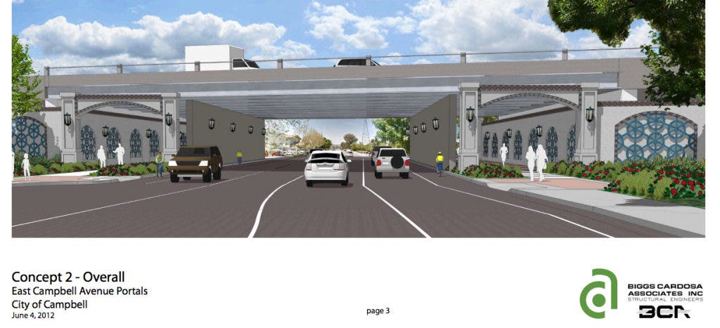 East Campbell Avenue Portal Project Offers Dramatic Effect, Safer ...
