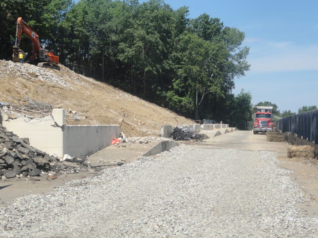 UConn's Memorial Stadium Comes Down After Nearly 60 Years | Mansfield ...