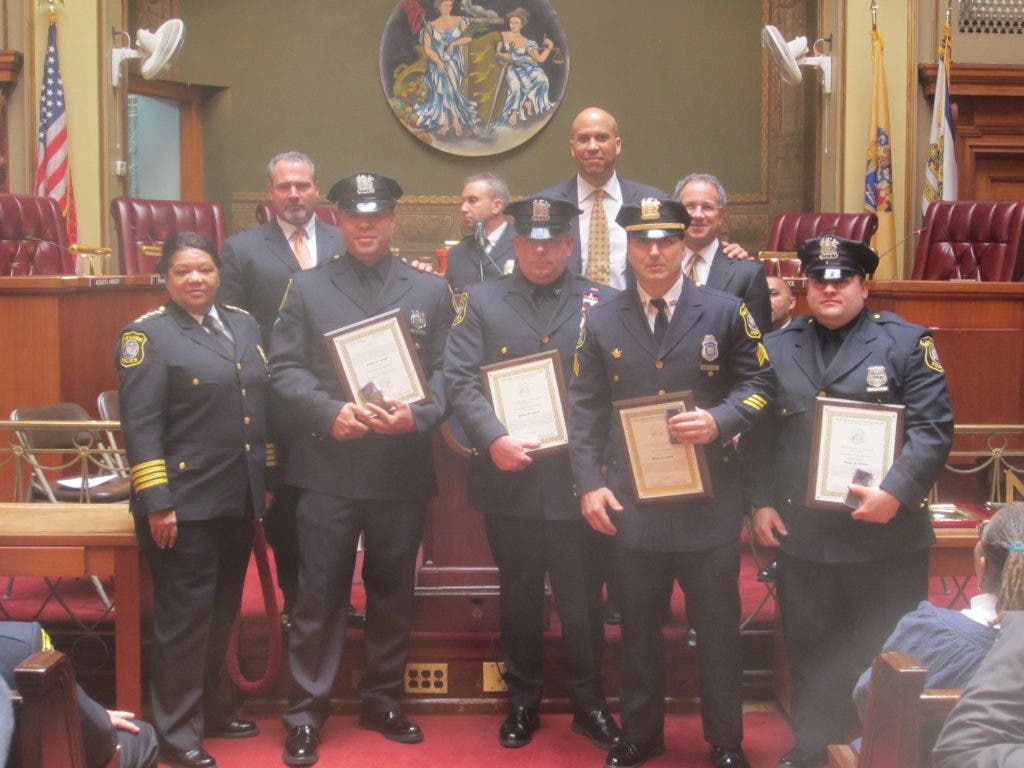 Newark Police Honored for Bravery | Newark, NJ Patch
