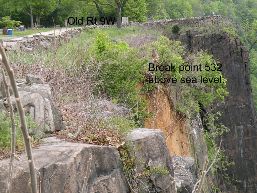 You Know that Rockfall on the Palisades? | Rivertowns, NY Patch