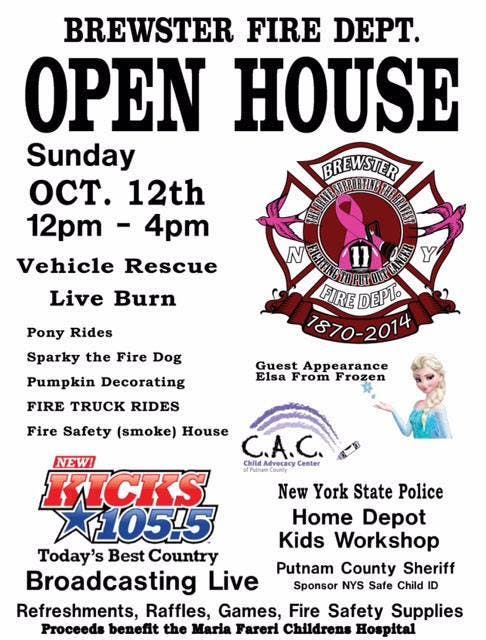 Don't Miss: Brewster Fire Department Open House Oct. 12 | Southeast, NY ...