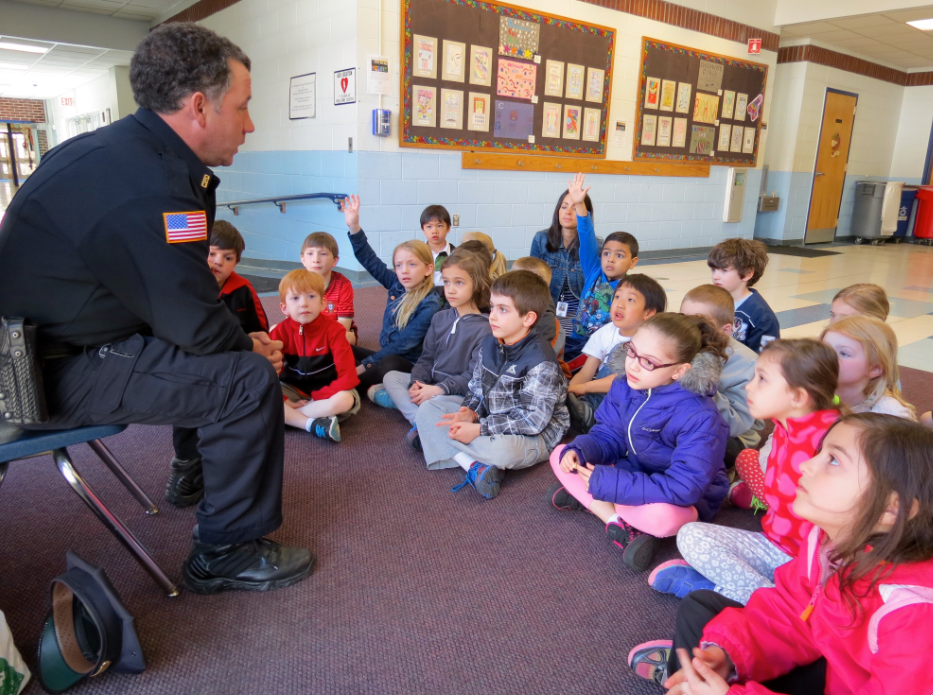 2nd-Graders Learn the Role of Police Officers | Ossining, NY Patch