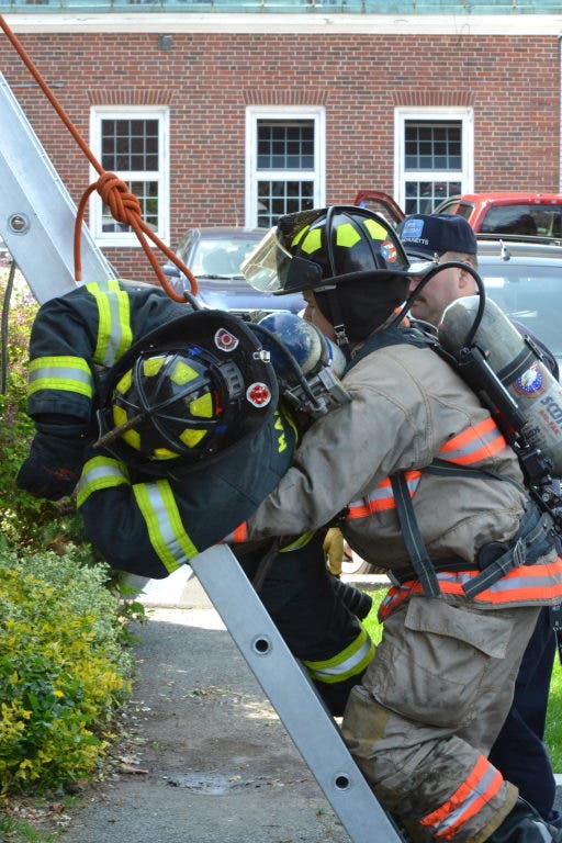 Swampscott Firefighters Learn How to Best Rescue Each Other ...