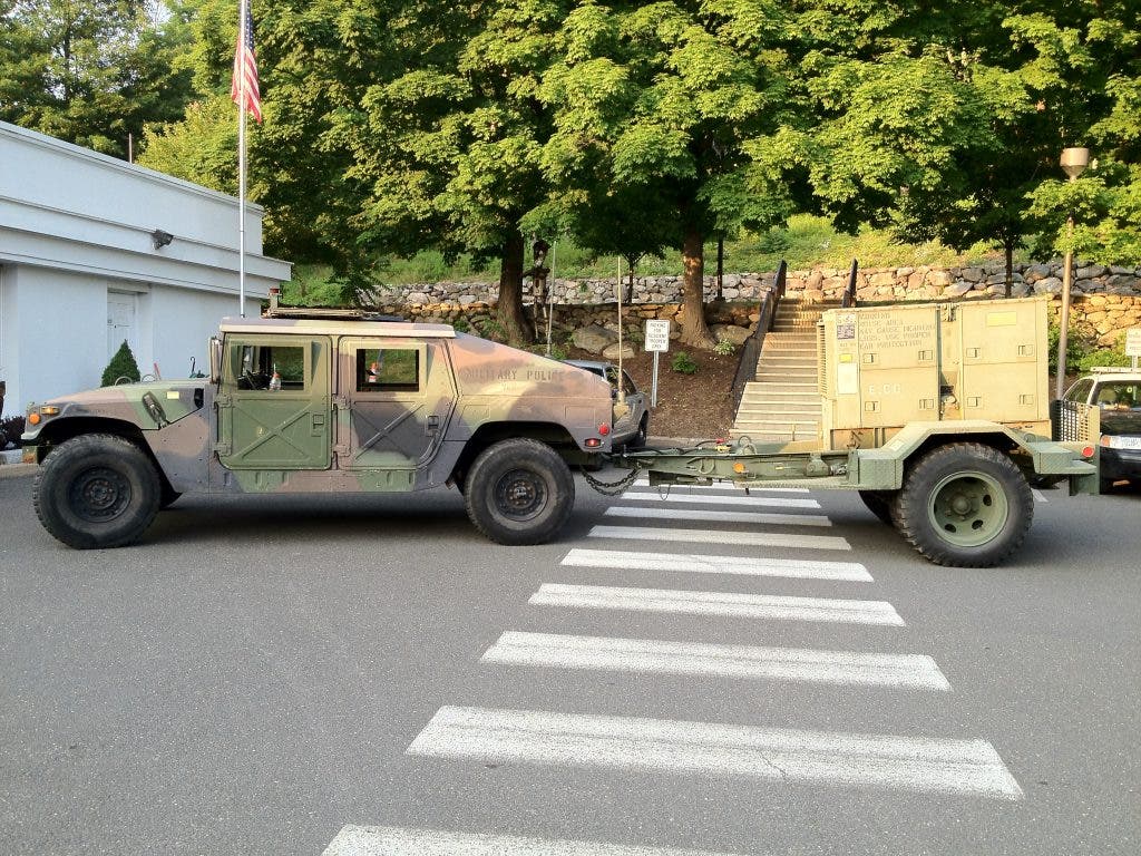 Humvee and Generator Put to Use During Hurricane Sandy | Woodbury, CT Patch