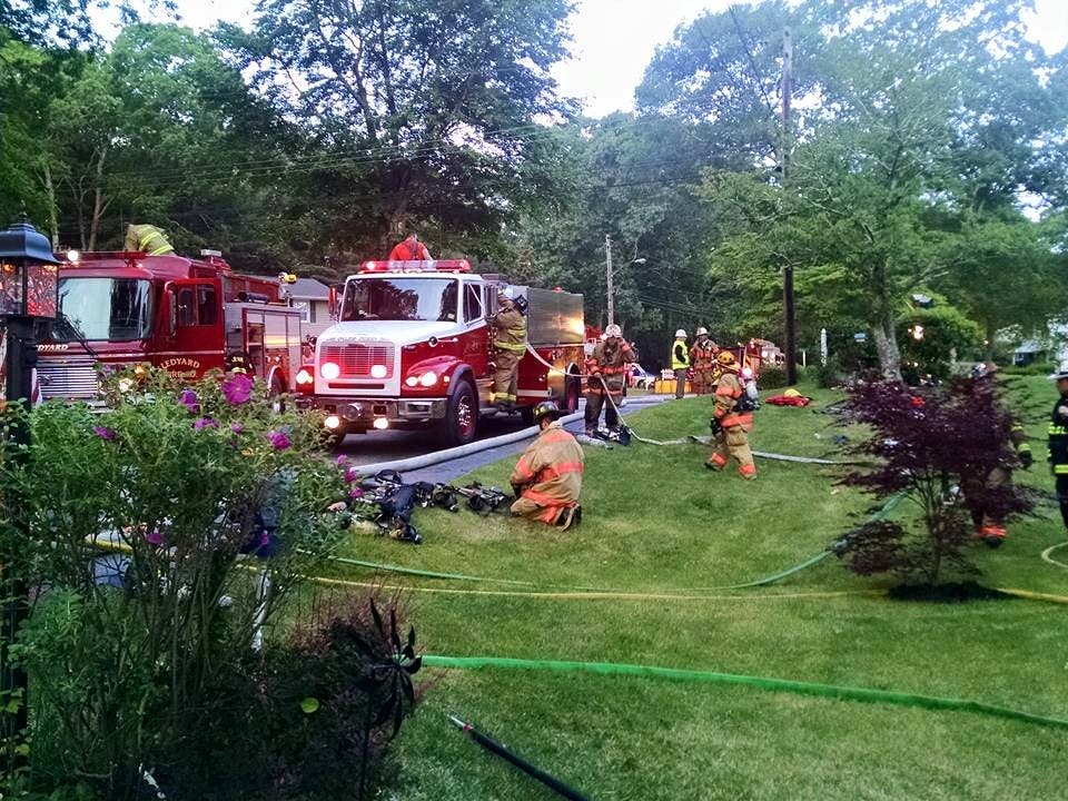 Center Groton Firefighters Assist in Battling Gales Ferry Fire | Groton ...