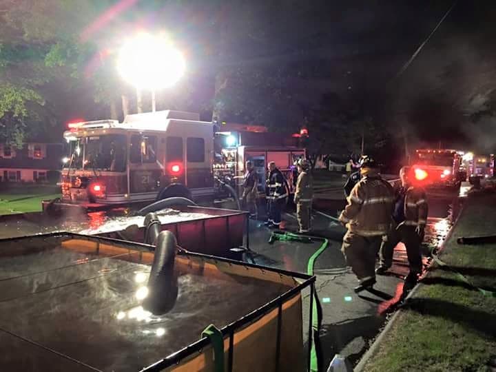 North Stonington Firefighters Assist in Battling Gales Ferry Fire ...