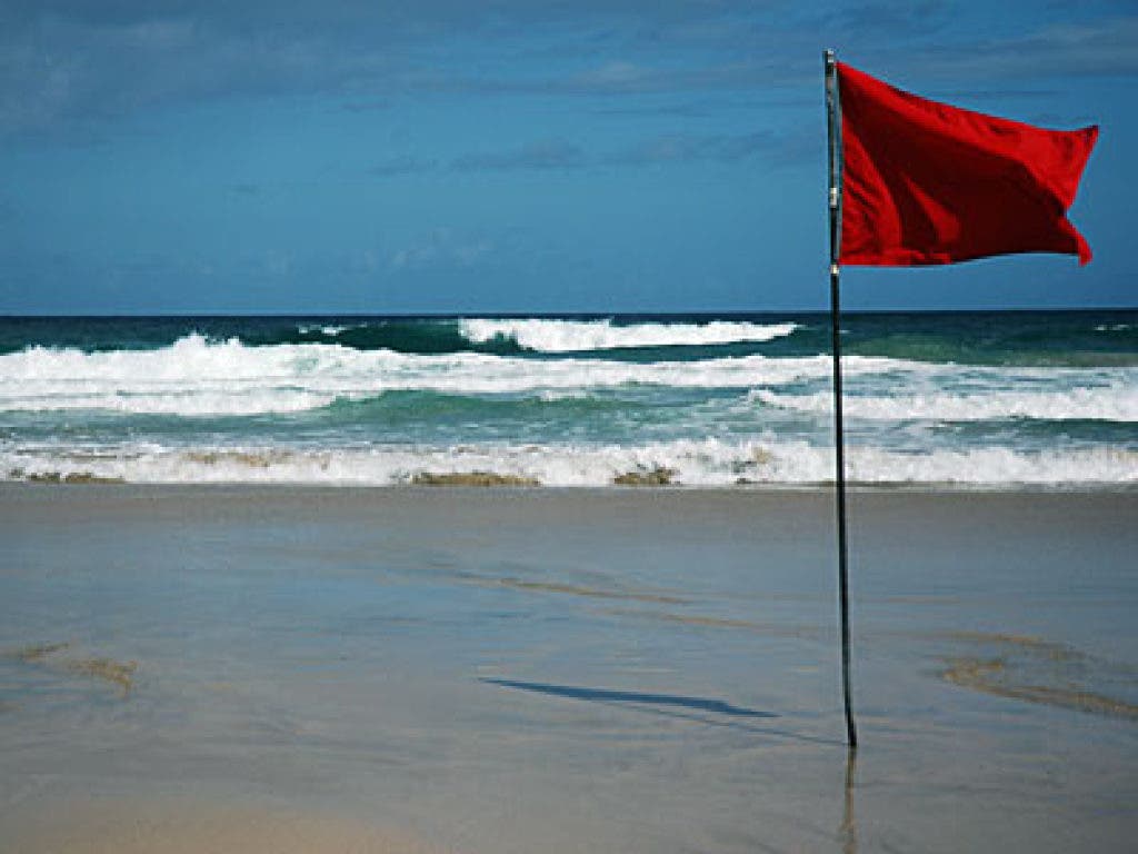 Beware Of The Red Flag, Dangerous Surf | Clearwater, FL Patch