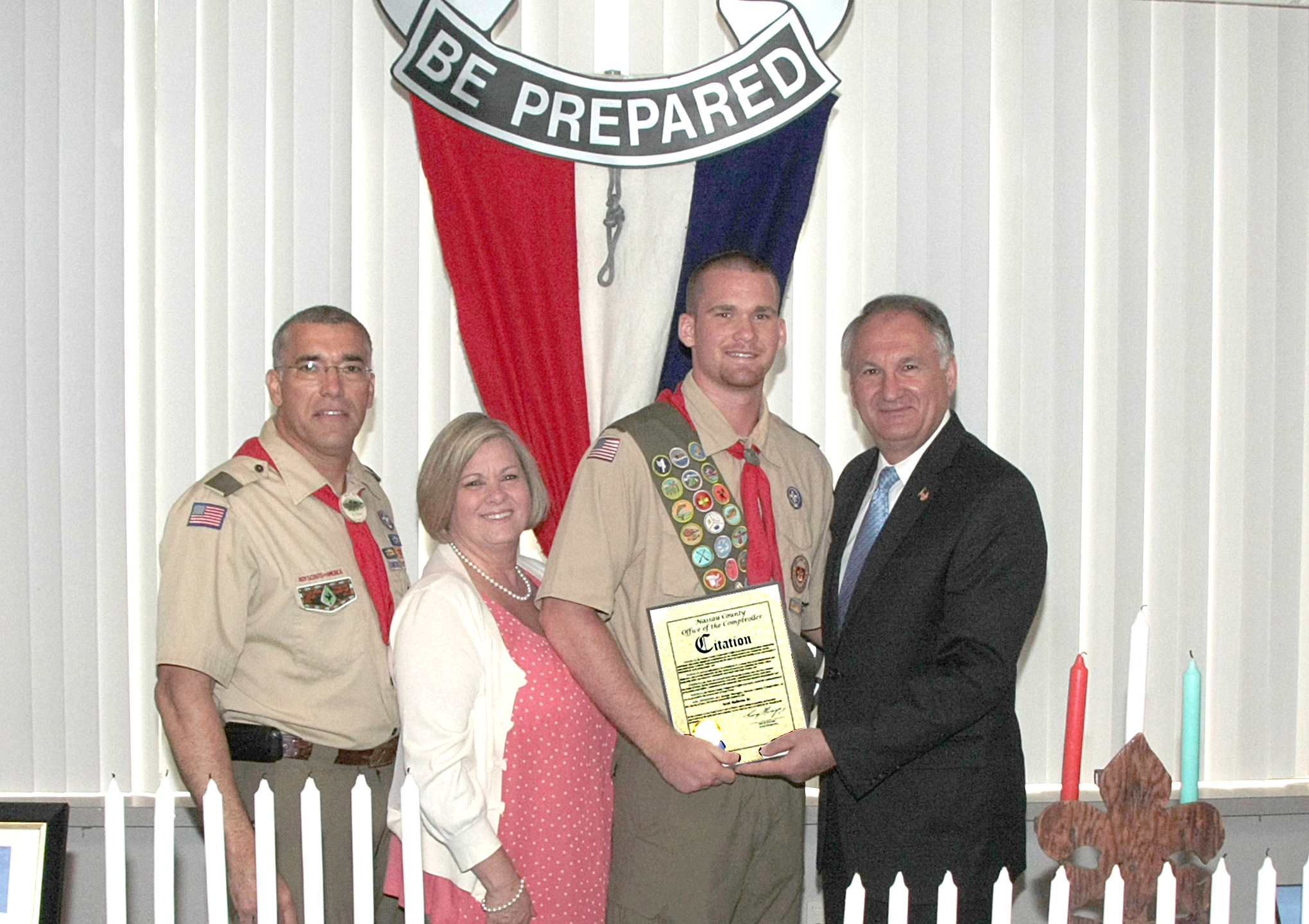 George Maragos Honors Merrick Eagle Scouts | Merrick, NY Patch