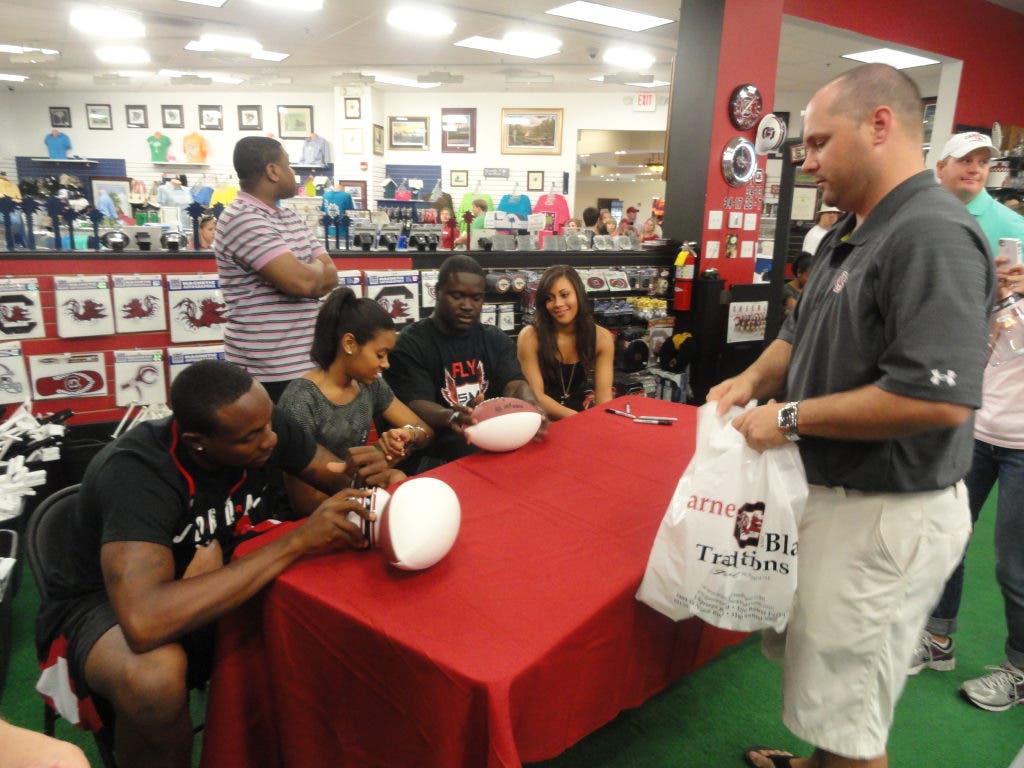 USC's Ingram, Jeffery Give Back to Gamecock Nation | Irmo-Seven Oaks ...
