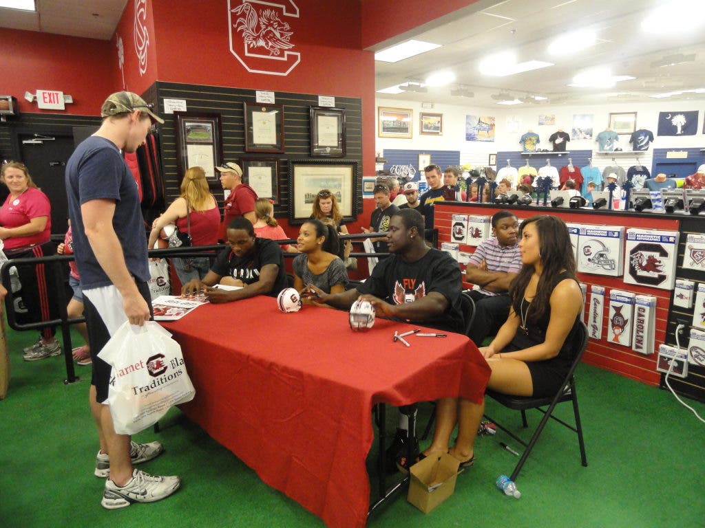 USC's Ingram, Jeffery Give Back to Gamecock Nation | Irmo-Seven Oaks ...