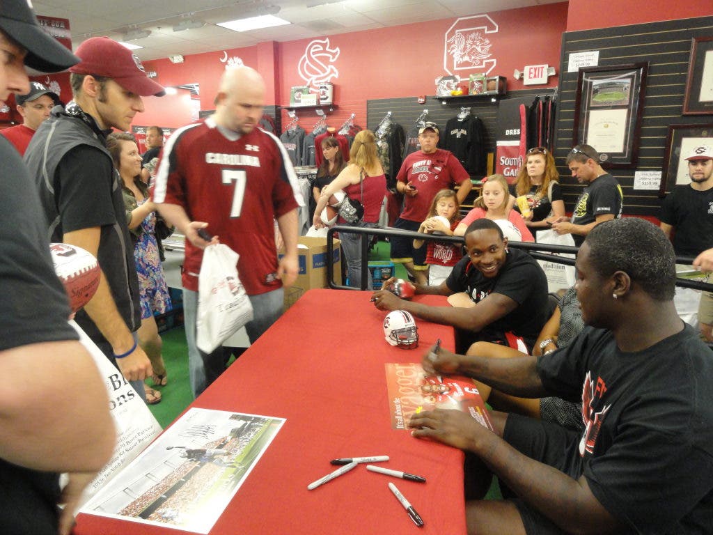 USC's Ingram, Jeffery Give Back to Gamecock Nation | Irmo-Seven Oaks ...
