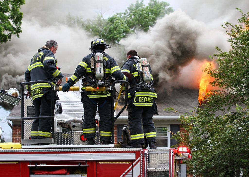 Roof Collapses in Ewing Street Fire, Princeton Home Uninhabitable ...