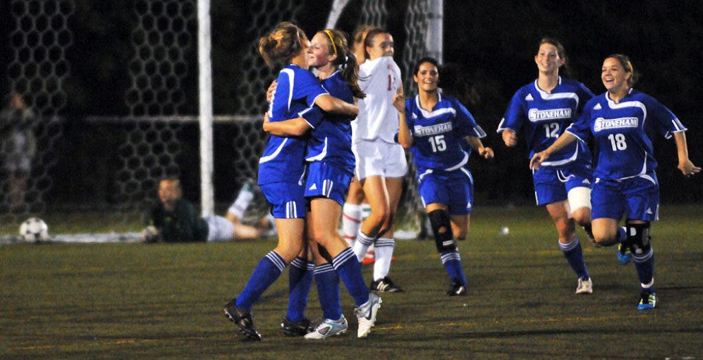 PHOTOS: Stoneham Soccer Holds Off Lady Raiders | Melrose, MA Patch