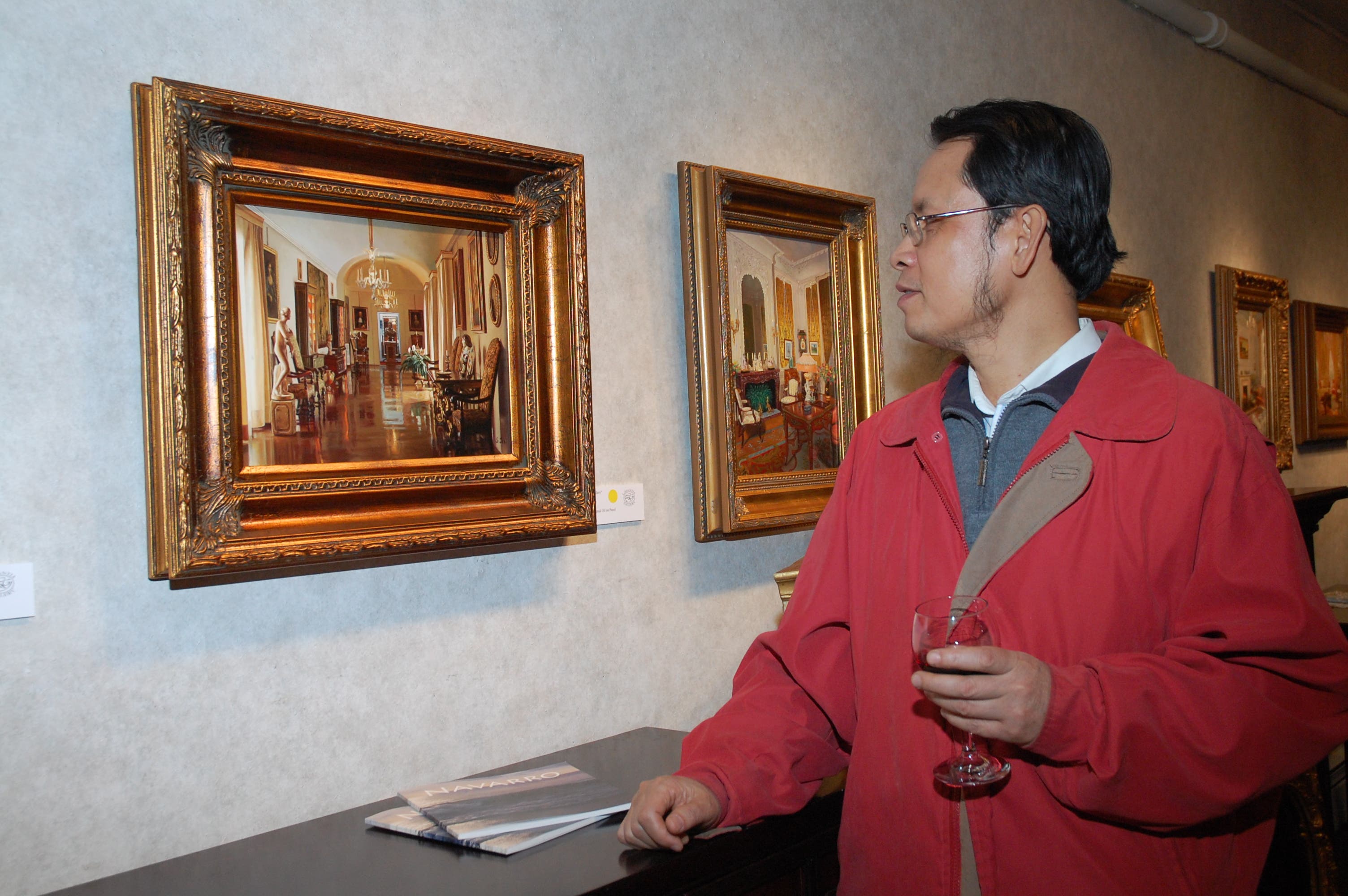 Artist S.H. Lee Visits LaMantia Gallery | Northport, NY Patch