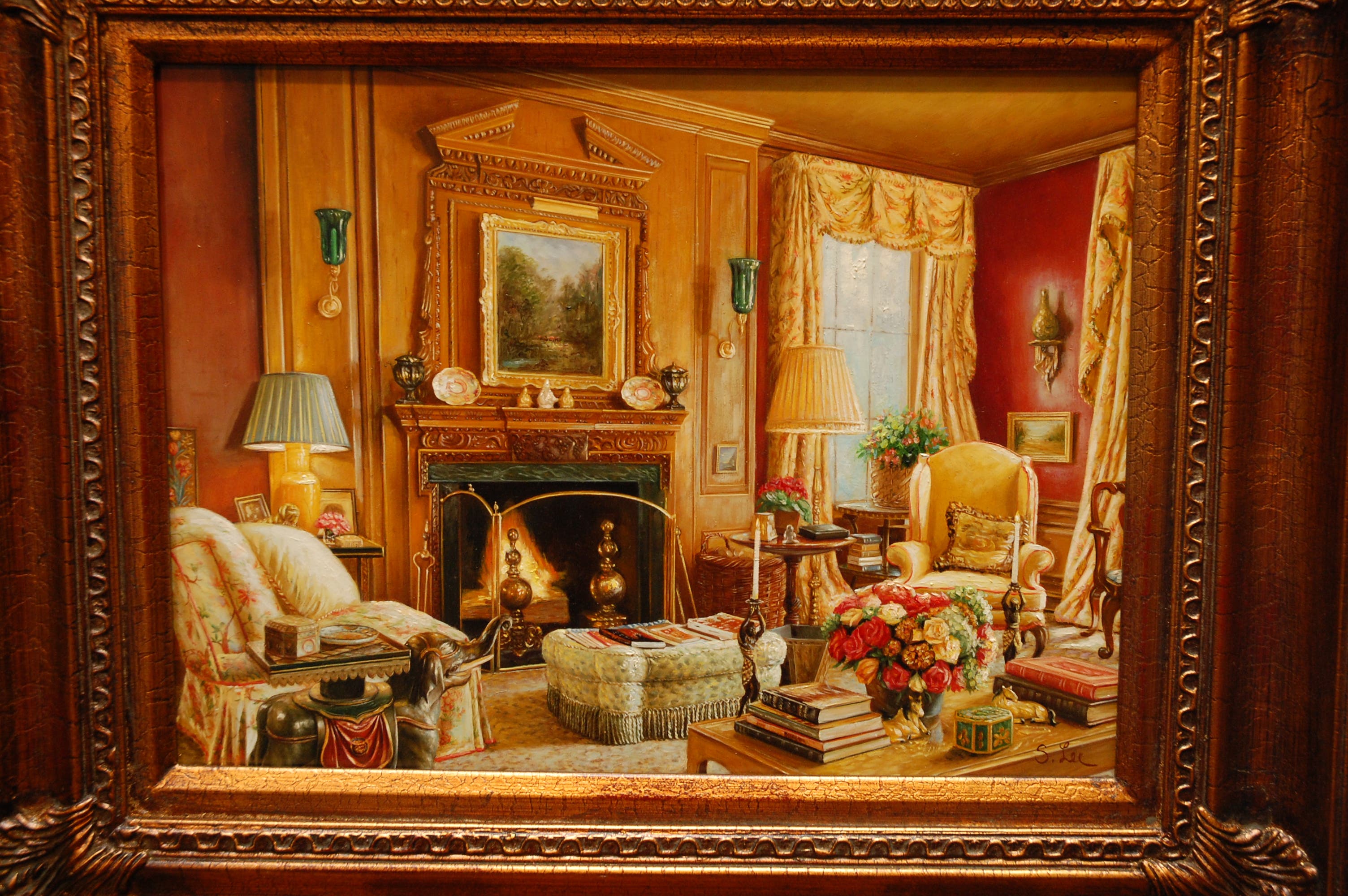 Artist S.H. Lee Visits LaMantia Gallery | Northport, NY Patch