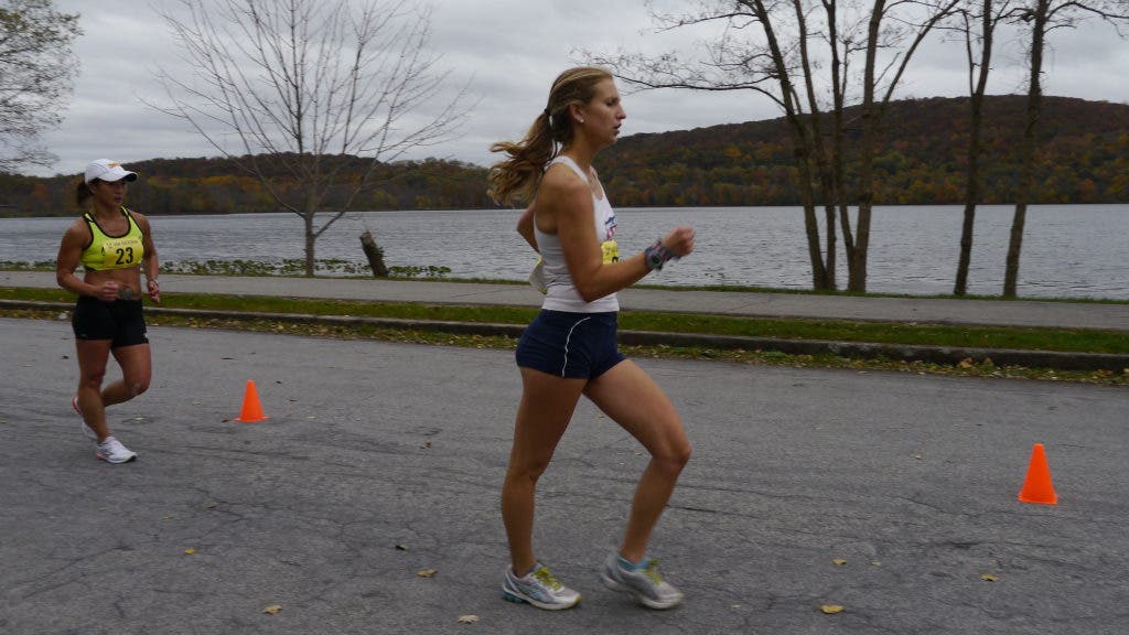 National Racewalk Championship at Rockland Lake, Oct. 28. 2012 | Nyack ...