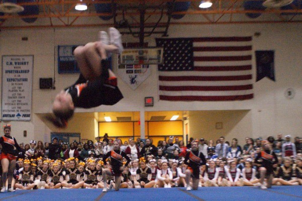 PHOTOS: Eastern Tech Brings It at Region Cheerleading Meet | Dundalk ...