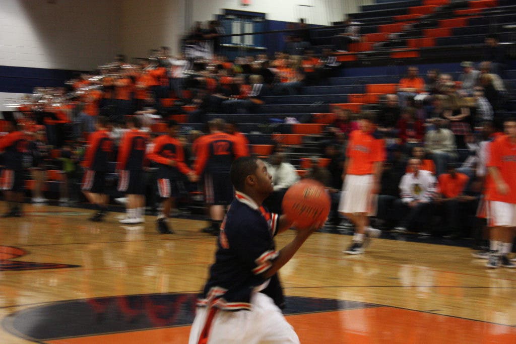 Maurice Booker Shoots and Scores at RHS Senior Night | Romeoville, IL Patch
