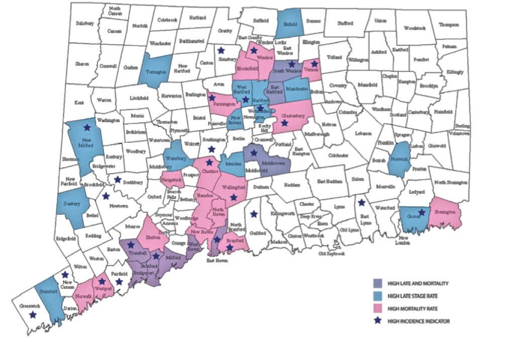 Report: Southington Has High Breast Cancer Incident Rate | Southington ...