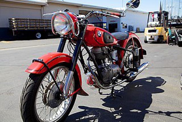 Vintage Red BMW R25 Up For Auction | Manhattan Beach, CA Patch