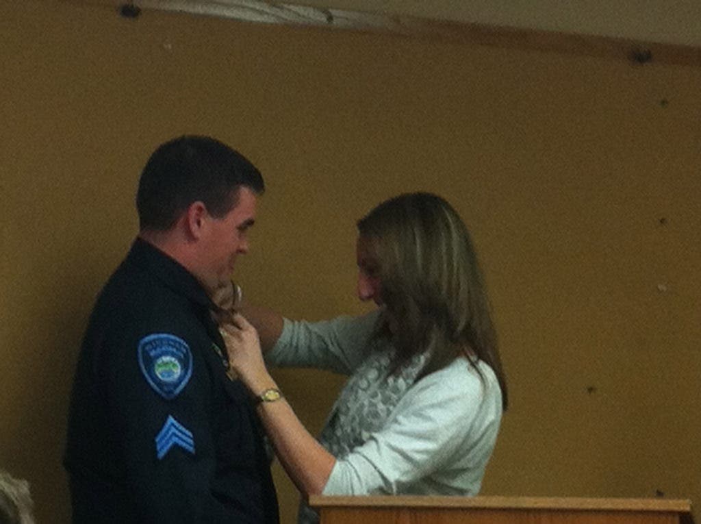Windham Police Department Pins New Sergeant | Windham, NH Patch