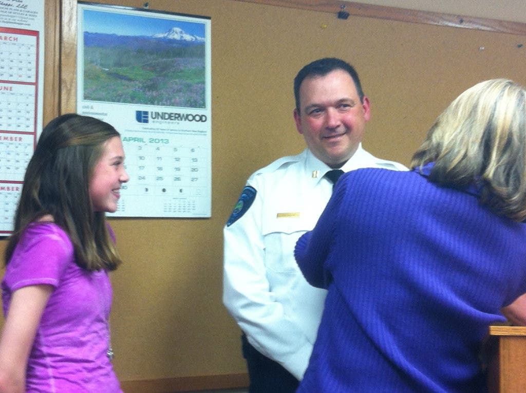 Pinning Ceremony Takes Place for New Police Captain | Windham, NH Patch