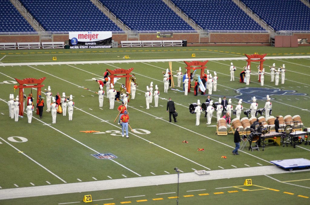 Lakeview Competes in Marching Band Championship | St. Clair Shores, MI ...