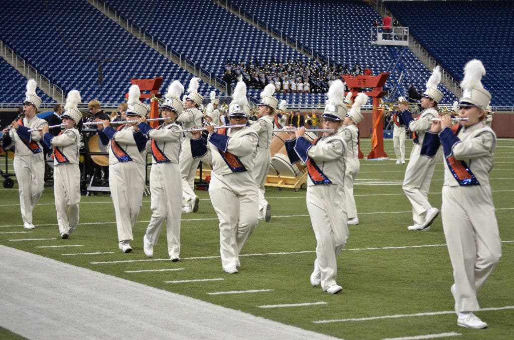 Lakeview Competes in Marching Band Championship | St. Clair Shores, MI ...