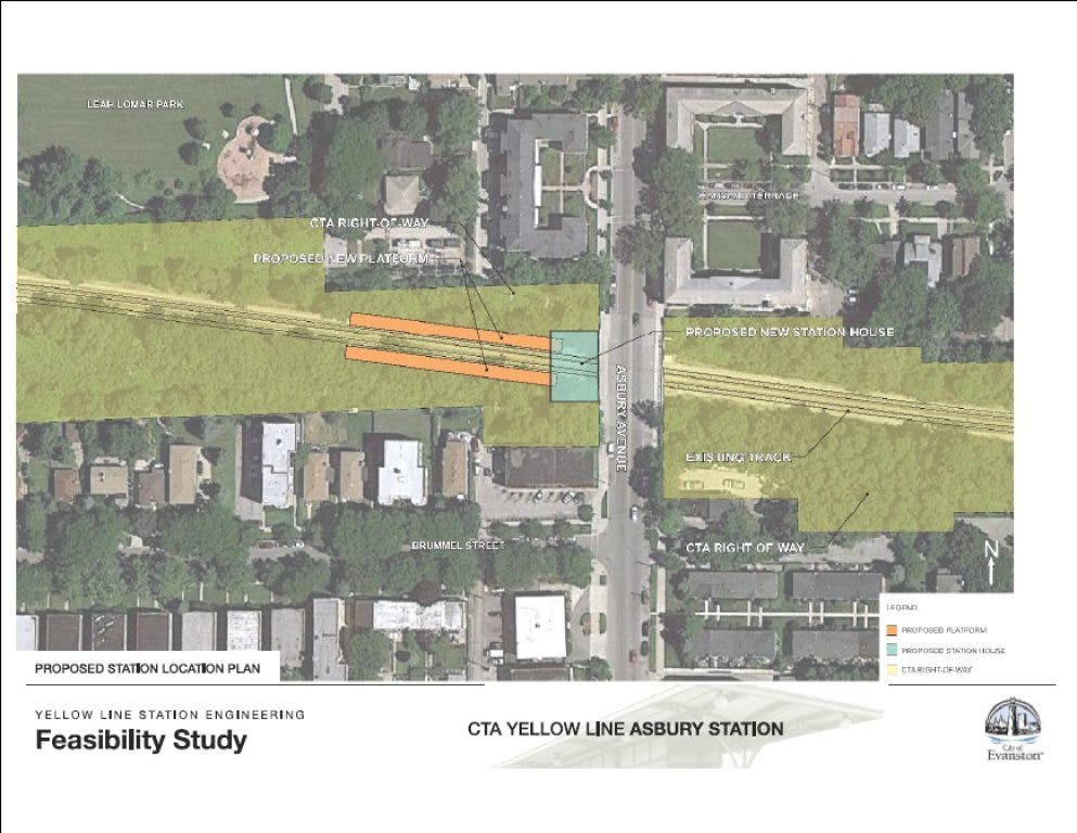Evanston Residents Debate Proposed CTA Yellow Line Locations | Evanston ...