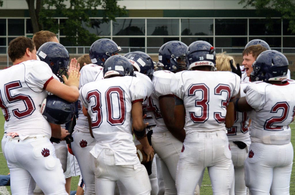 Bumps And Bruises At Berkley Football's Scrimmage | Huntington Woods ...