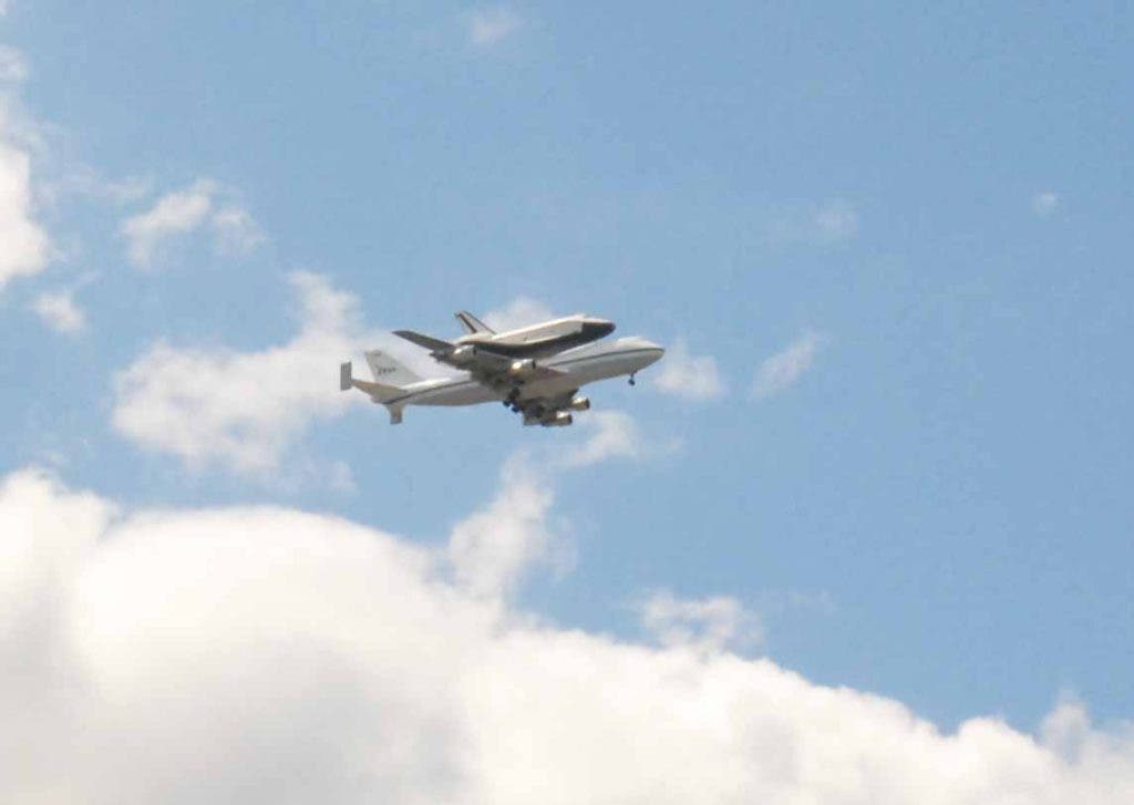Space Shuttle Enterprise Flies Over Long Beach | Long Beach, NY Patch