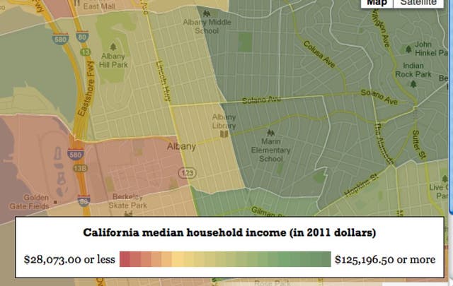 Rich Block, Poor Block: How Do Neighborhoods In Albany Compare ...