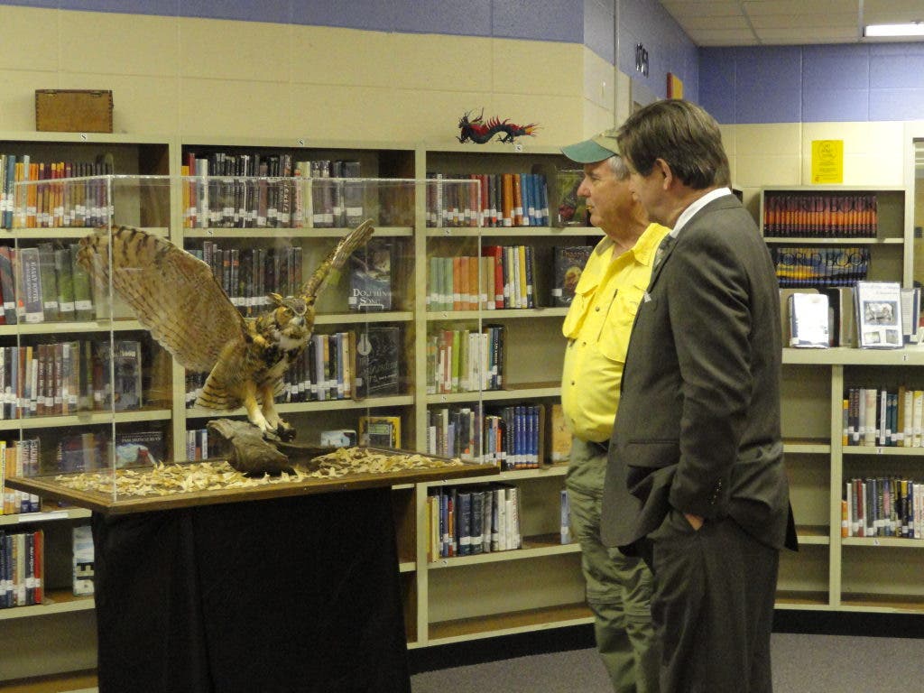 McCleskey Middle School Presents Owl to KSU | Kennesaw, GA Patch