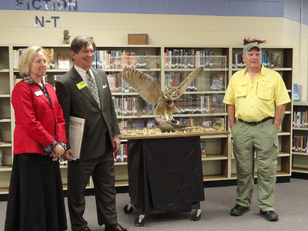 McCleskey Middle School Presents Owl to KSU | Kennesaw, GA Patch
